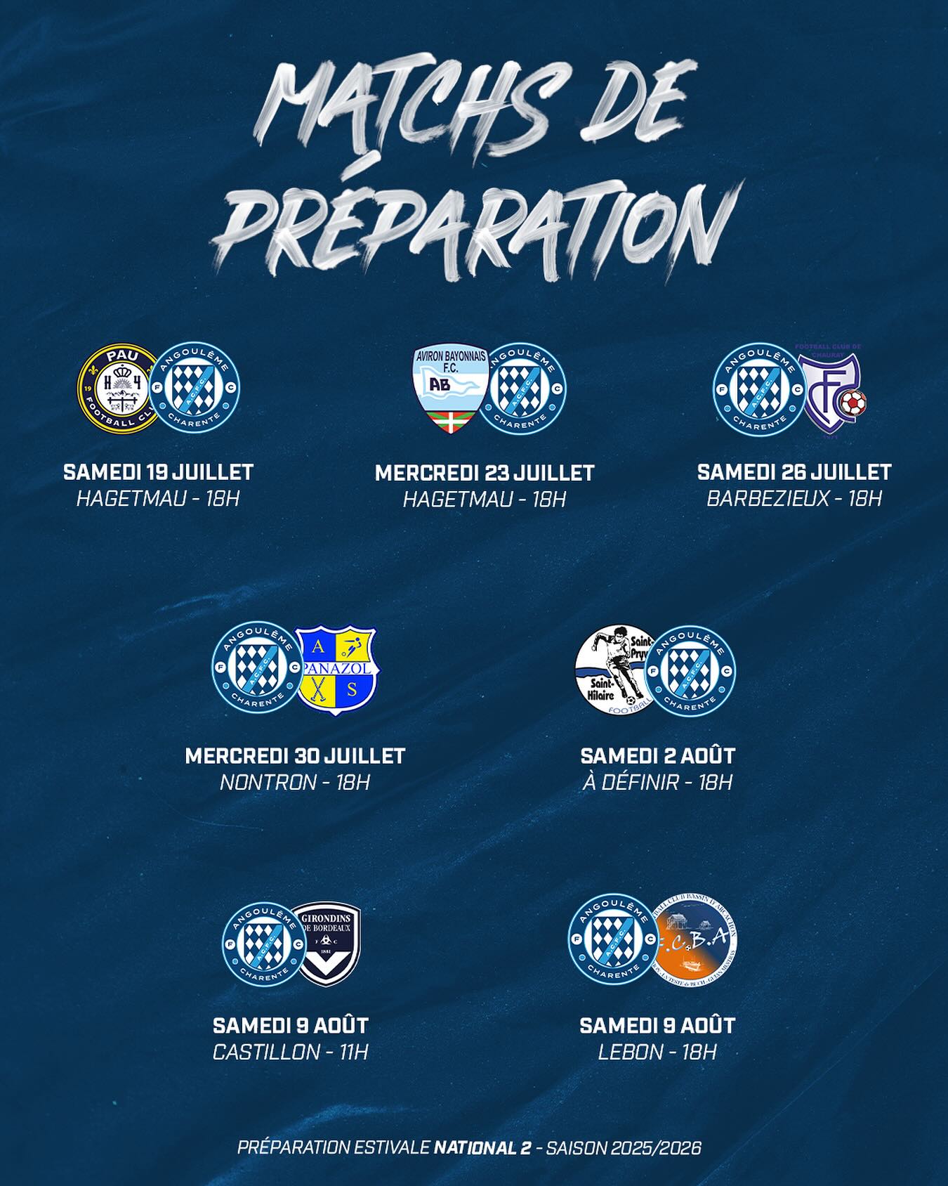 Girondins : Angoulême Charente annonce un match de préparation contre Bordeaux - actu Girondins ...